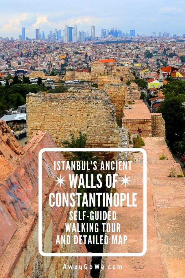 Istanbul Walls: Self-Guided Walking Tour + Detailed Map