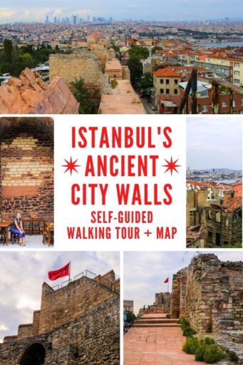 Istanbul Walls: Self-Guided Walking Tour + Detailed Map
