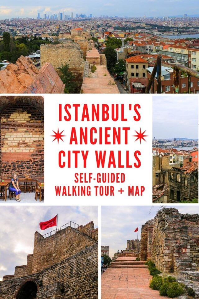 Istanbul Walls: Self-Guided Walking Tour + Detailed Map